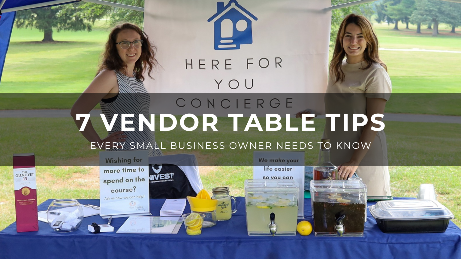 7 Vendor Table Tips Every Small Business Owner Needs to Know - Here For ...